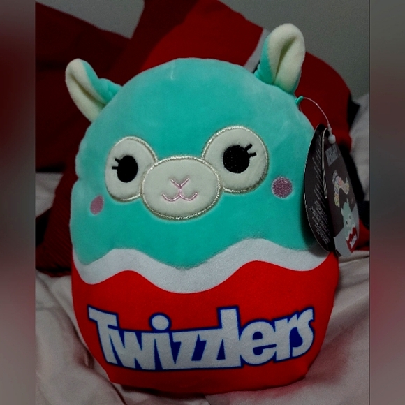 Squishmallows | Toys | Lael The Llama Teal Red Squishmallow From The ...